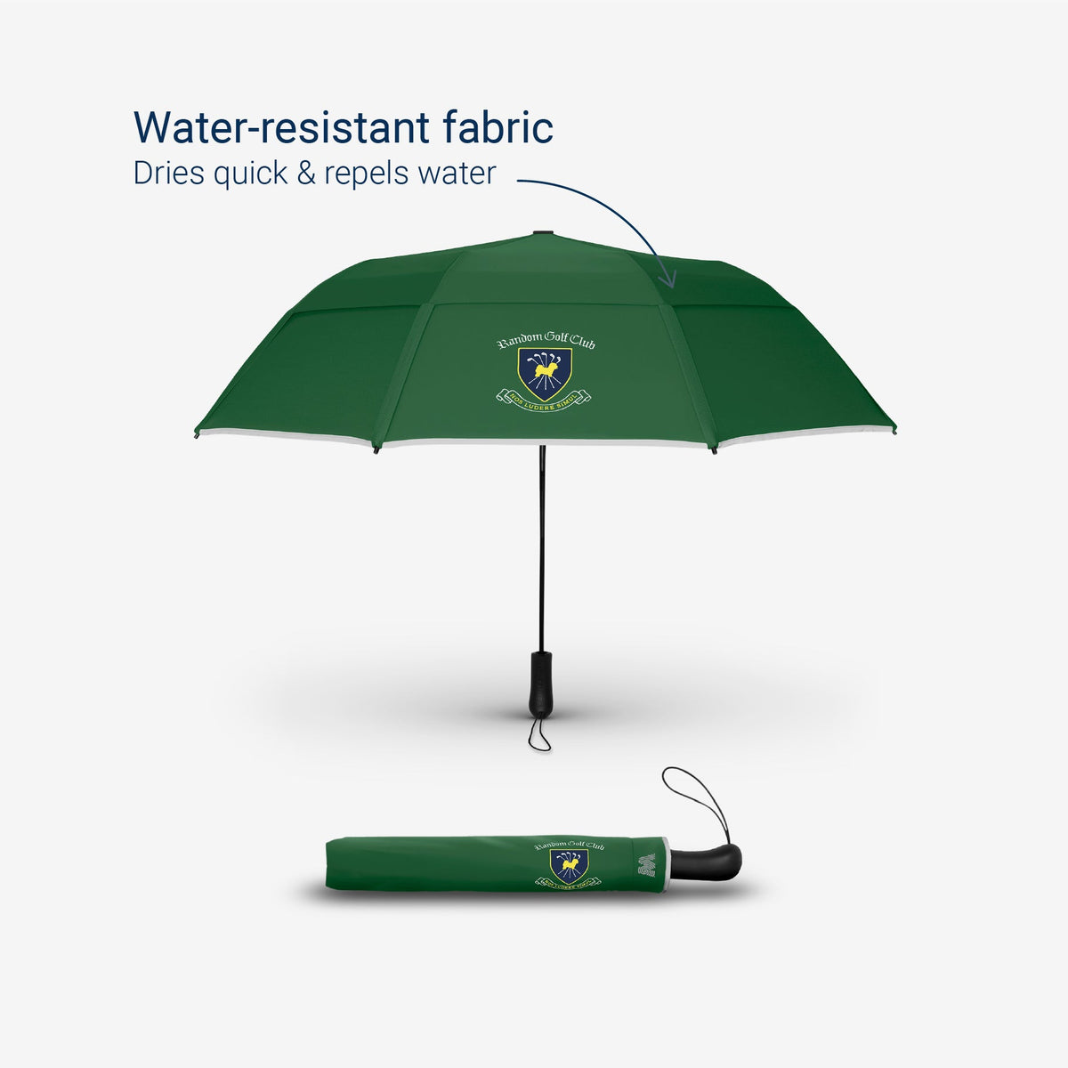 Royal Snowball Collapsible Umbrella | Weatherman & Random Golf Club